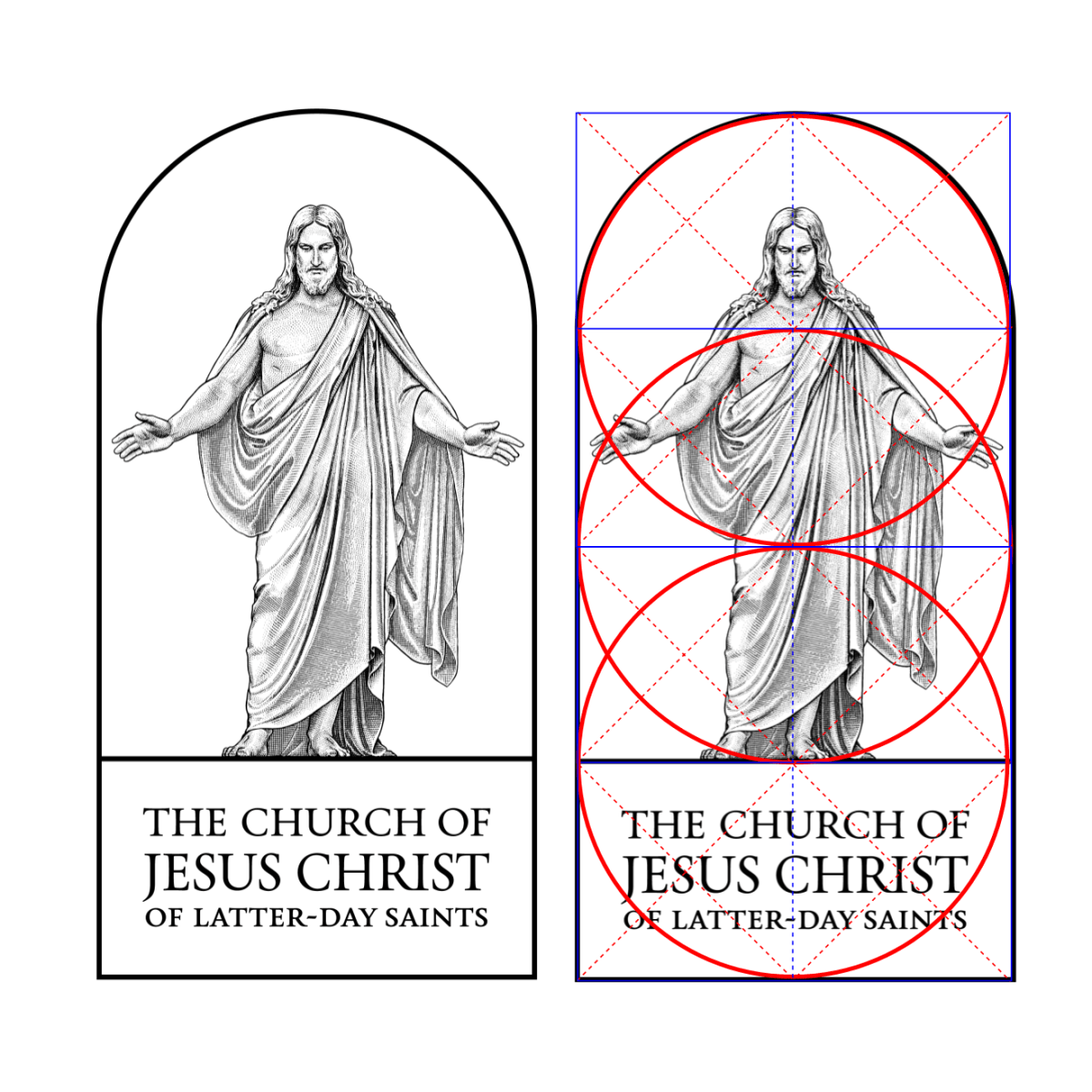 Sacred Geometry in New Church Symbol – Tetrad Architecture & Planning